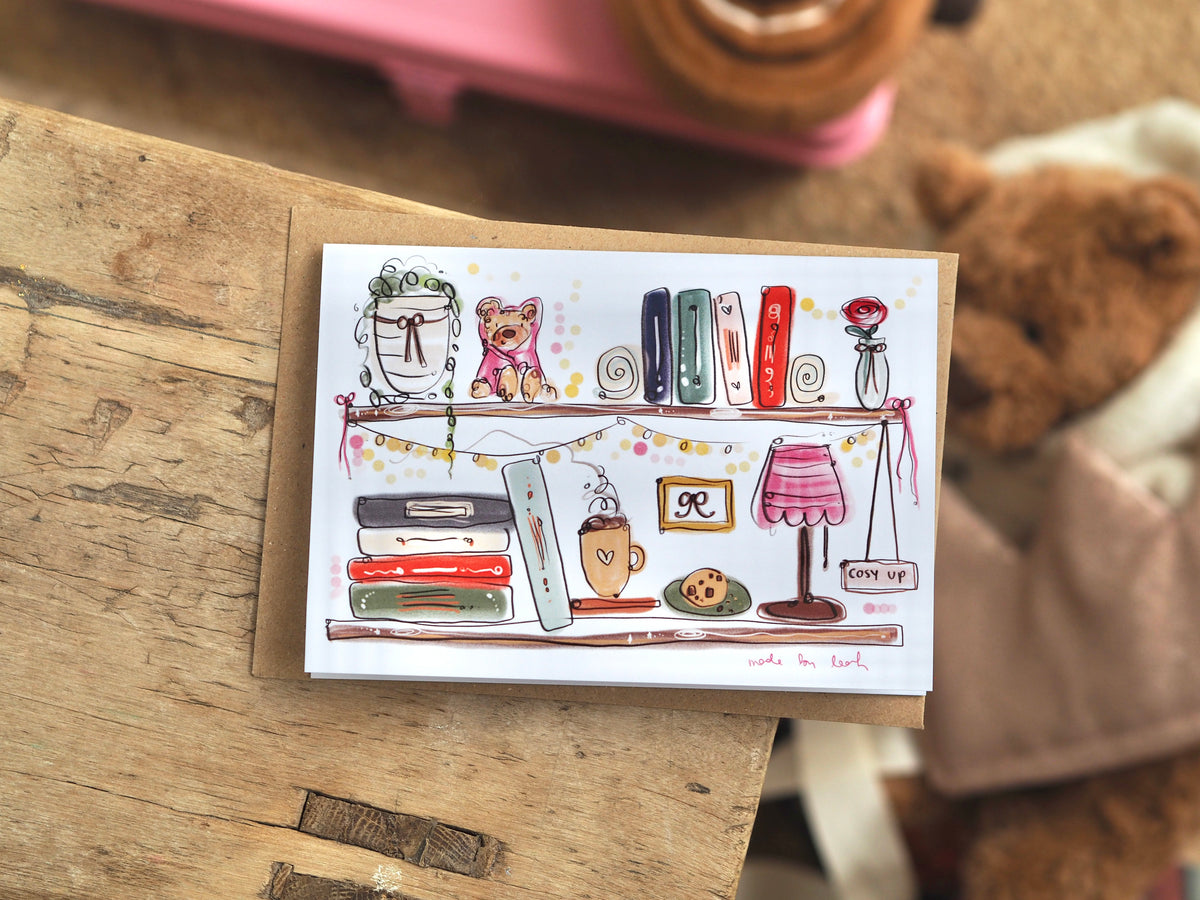 Cosy Book Shelf Design – From: Made by Leah